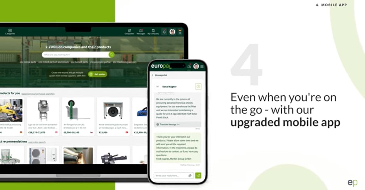 New europages Features: Key Updates You Need to Know